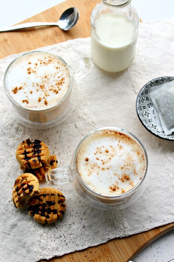 Spiced Vanilla London Fog Latte - Berry Sweet Life
