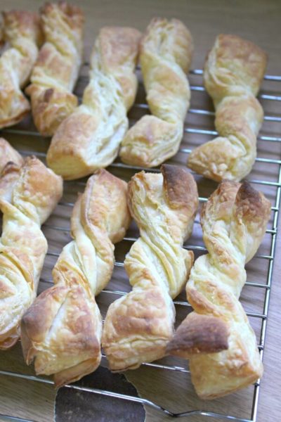 Double Glazed Spanish Puff Pastry Twists - Berry Sweet Life