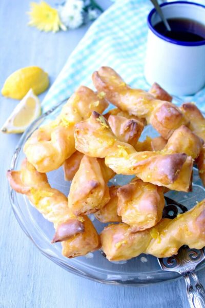 Double Glazed Spanish Puff Pastry Twists - Berry Sweet Life