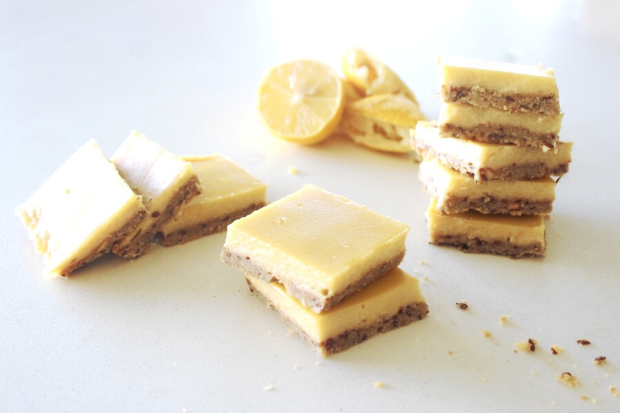 Gluten Free Lemon Bars With Crunchy Crust - Berry Sweet Life