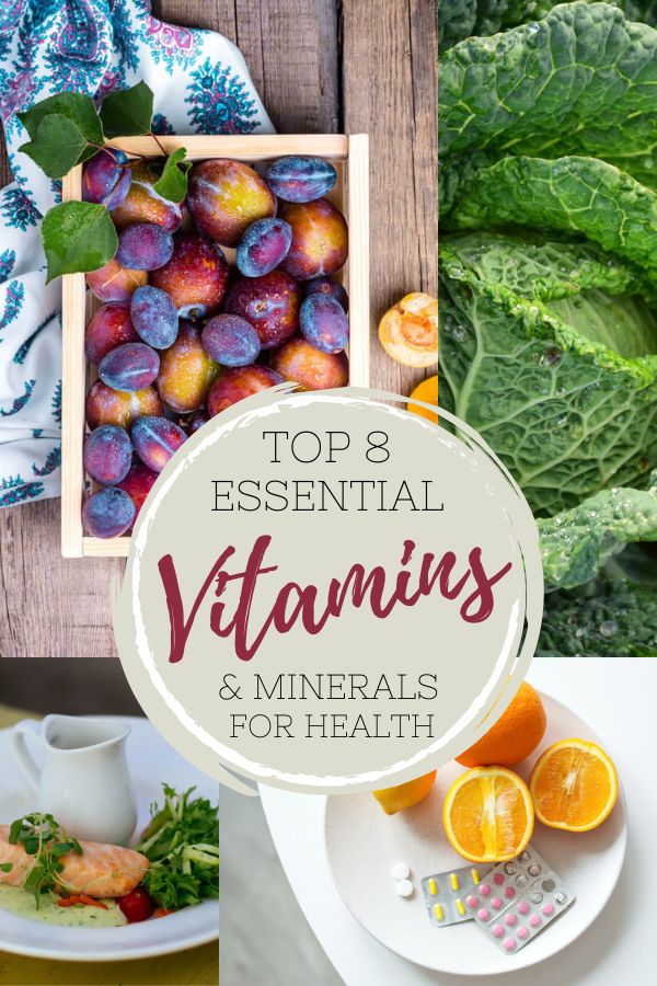 8 Vitamins & Minerals to Keep You Healthy - Berry Sweet Life
